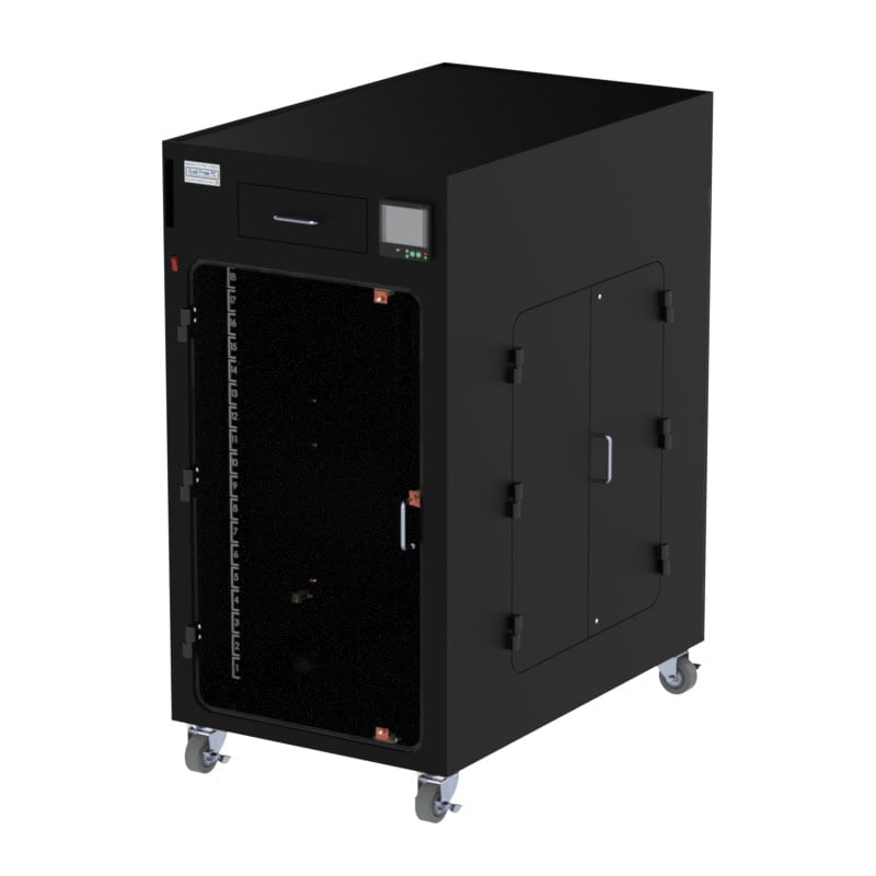 Mobile Server Rack Enclosure 29 Deep 18U High - Dust Free PC
