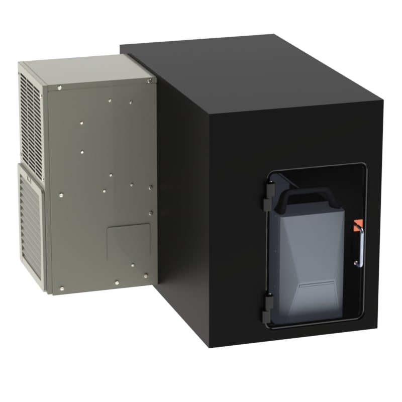 DFP201MDU2K-LSR-2KPF Horizontal Laser Head Air-Conditioned Enclosure ...