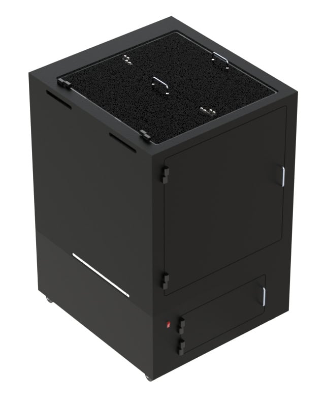 Mobile Cleanroom Printer Enclosure - Dust Free PC