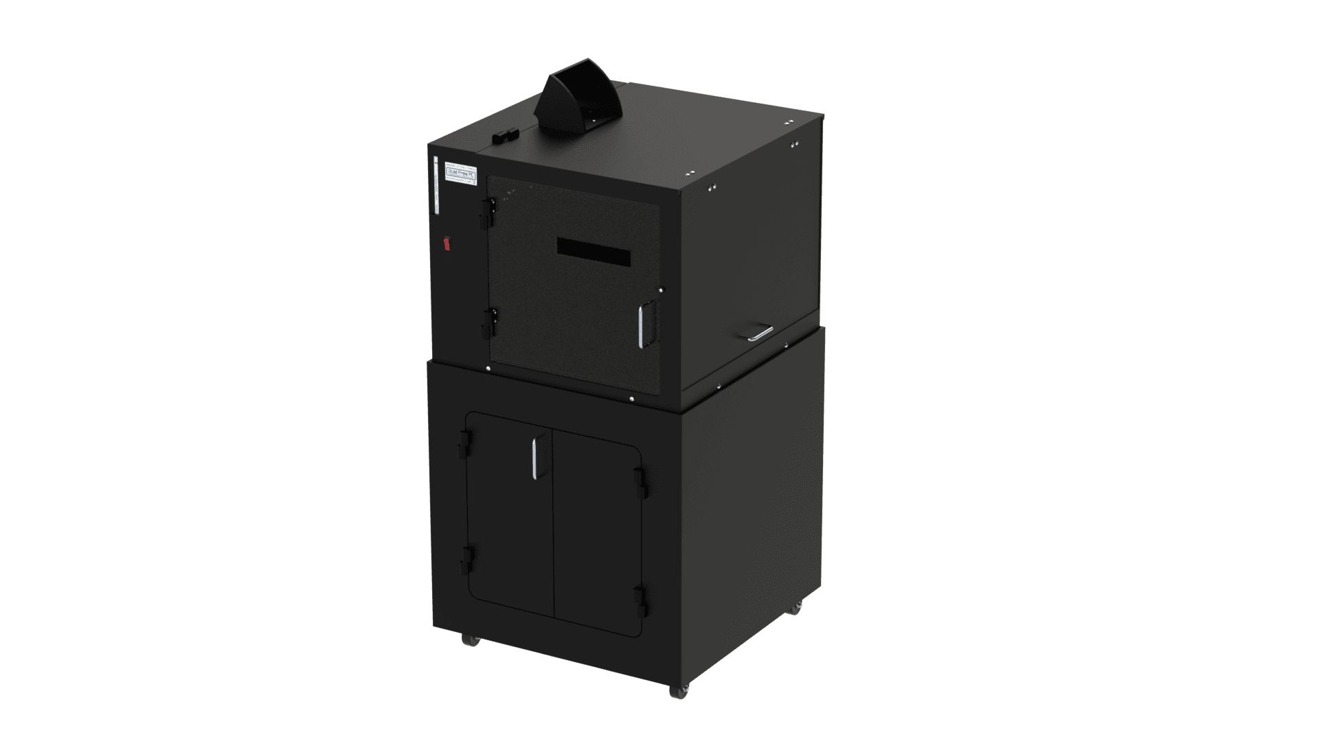 Barcode Printer Enclosure Stand - DFP400BP-ZSA - Dust Free PC