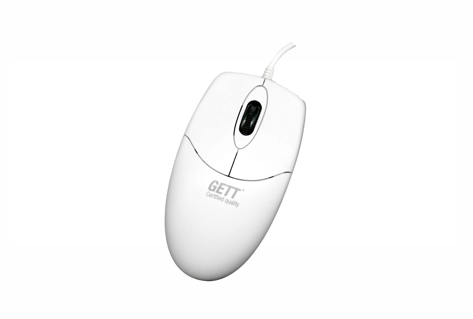 CleanTypeB. Waterproof Wheel Scroll Optical Plastic Mouse - Dust Free PC