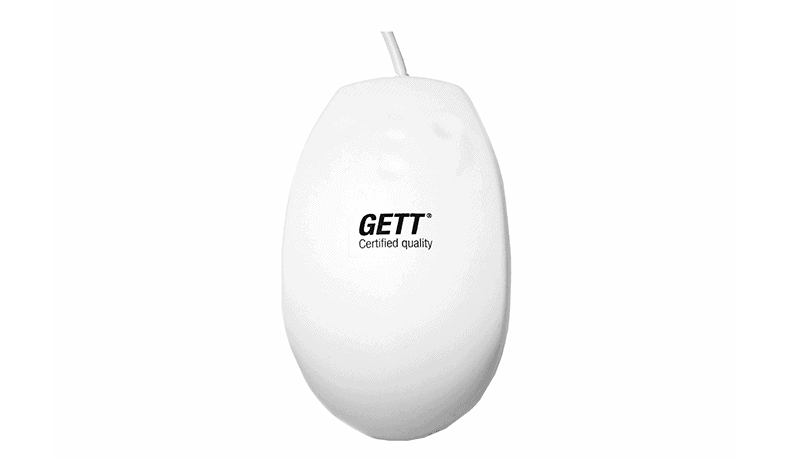 CleanTypeB. Medical Silicone Click Scroll Laser Mouse - Dust Free PC